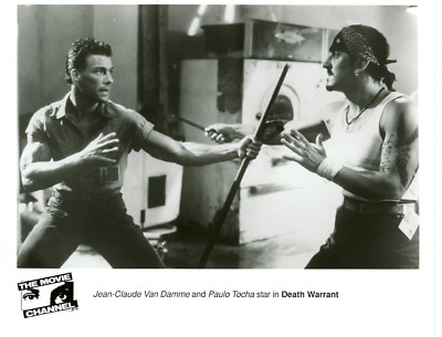 Vintage 8x10 Photo Death Warrant 1990 Jean-Claude Van Damme Patrick ...