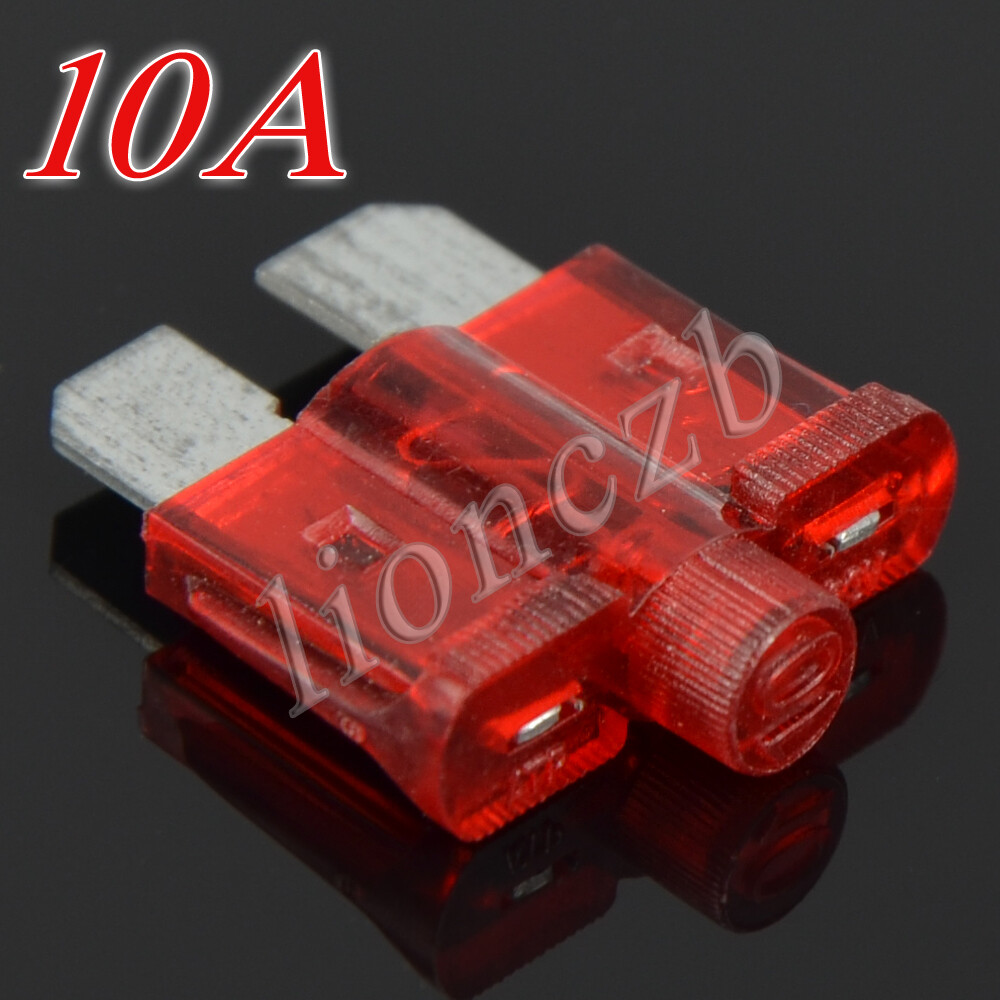 10 PCS Regular Blade APR/ATC/ATO Fuse Assortment Fuses 10A AMP With ...