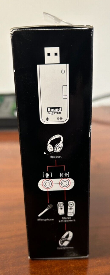 Creative Sound Blaster X-Fi Go Pro USB SBX SB1290 Audio Sound Card ...