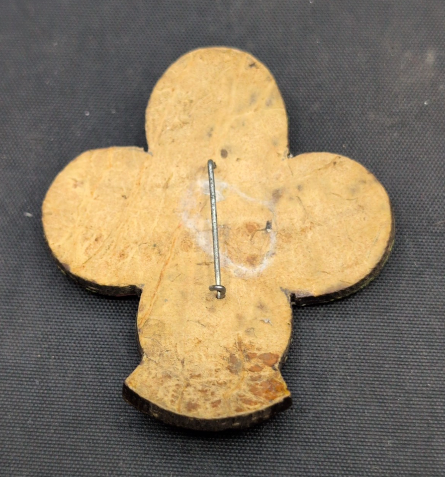 WWII/2 US Army RARE 43rd Infantry Division COCONUT DI/DUI crest pin pin ...