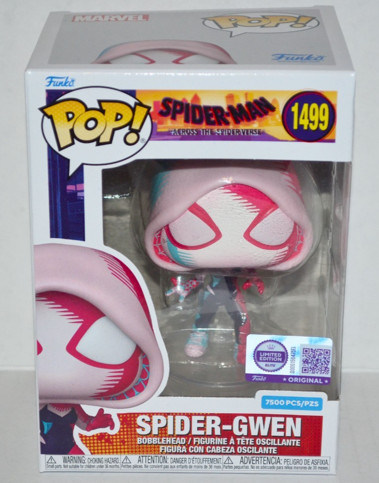 Gwen Stacy Action Figure FUNKO POP! MARVEL Spider-Man Gwen Stacy ...