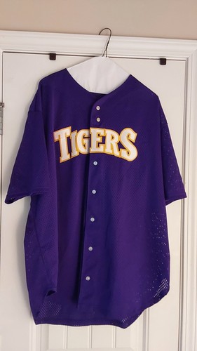 Vintage Sports Belle LSU Tigers Baseball Mesh Jersey | eBay