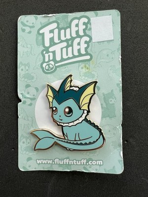 Pokemon FANTASY Pin - Eevee Vaporeon - Fluff N Tuff | eBay