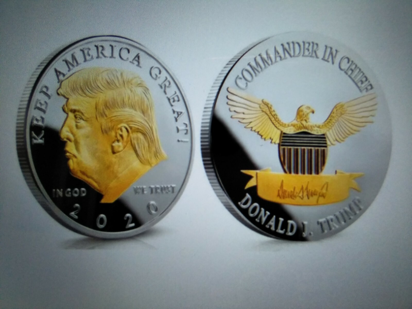 Donald Trump Commemorative Coins, (2020), (2018), (2016), NEW | eBay