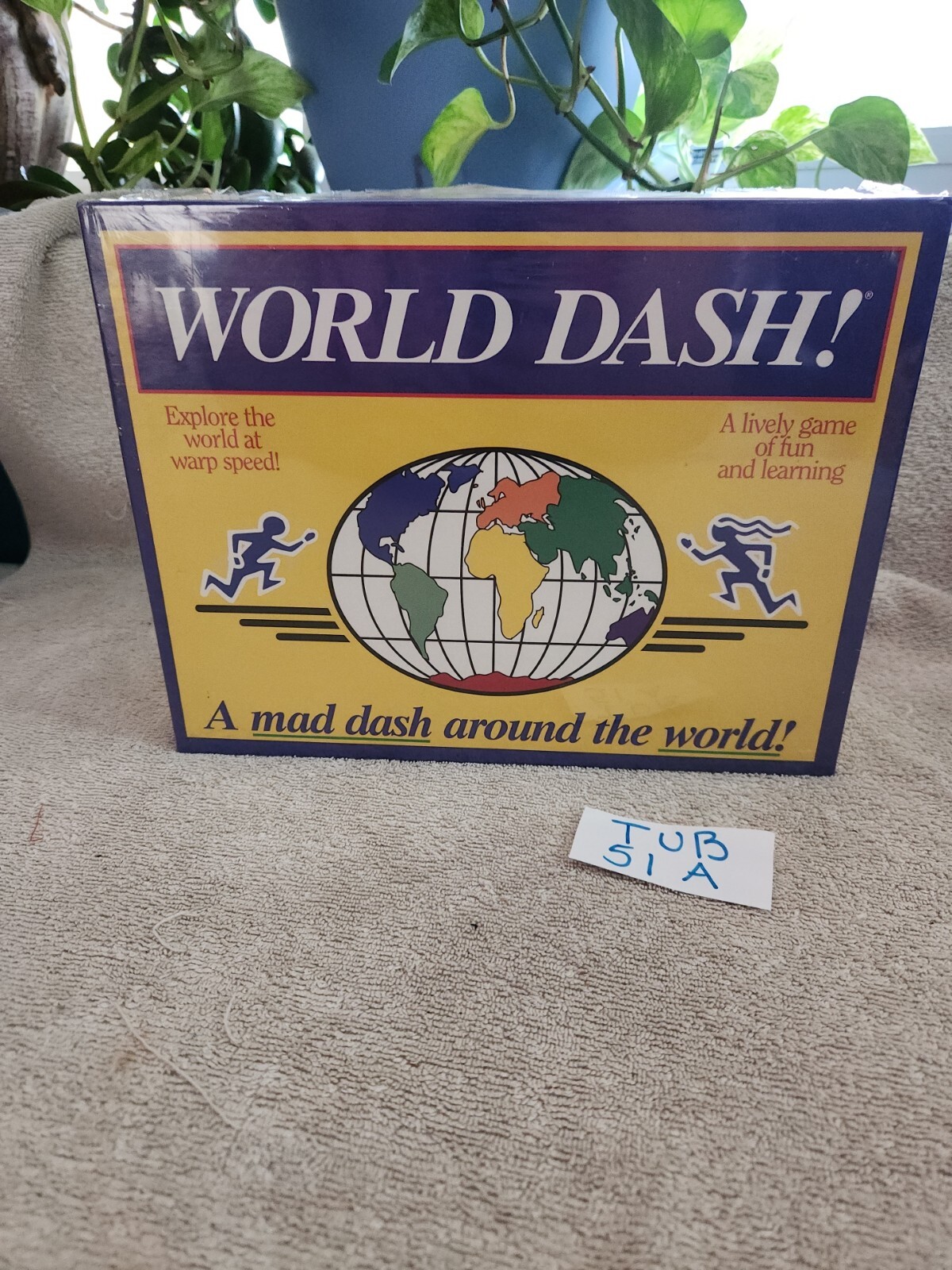 World Dash Board Game Race The World Game of Geography NEW SEALED | eBay