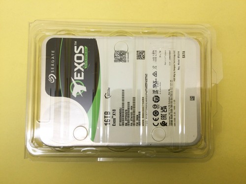 ST16000NM000J Seagate Exos X18 16TB 7.2K SATA 6Gb/s 256MB 3.5'' 512e ...