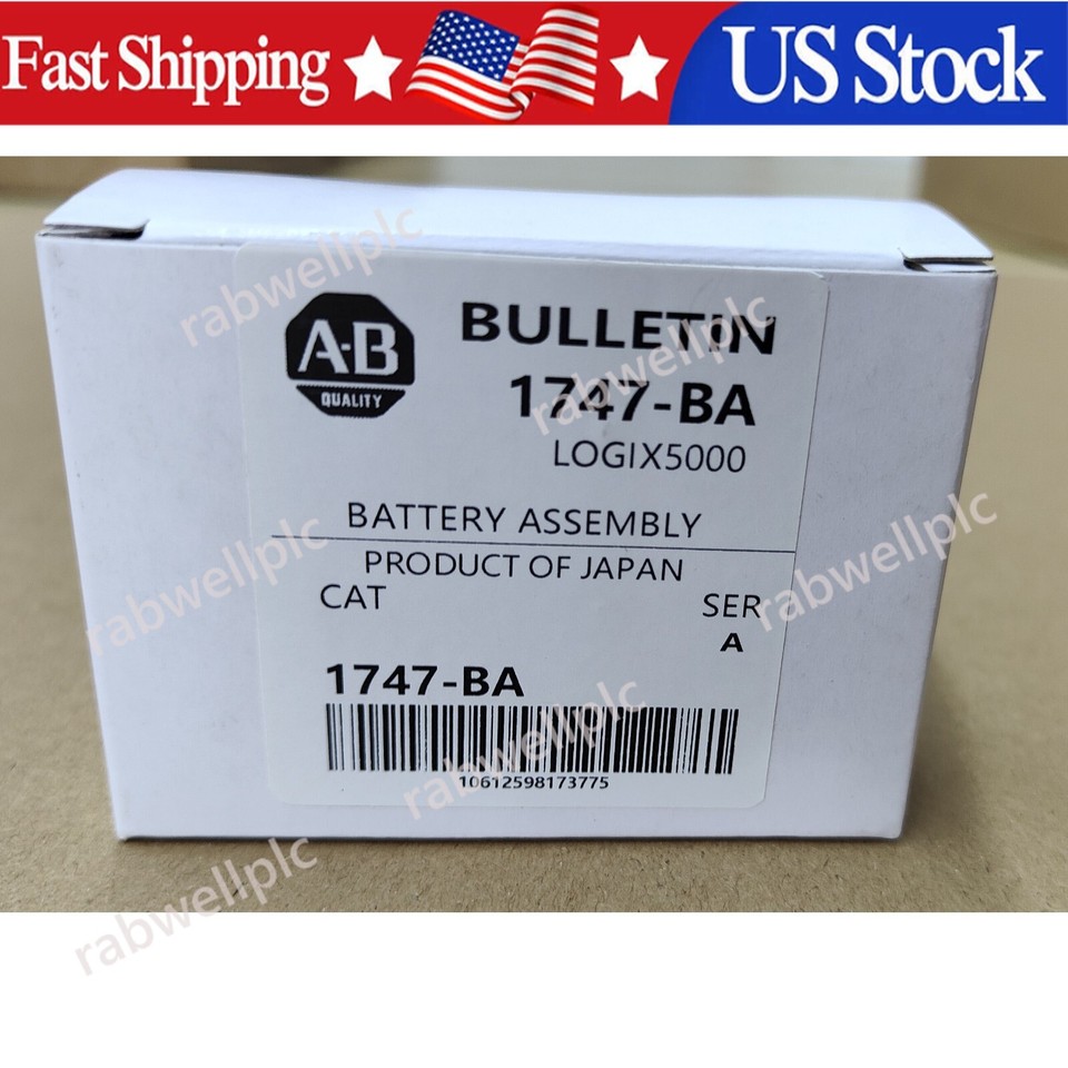 Brand New Allen Bradley 1747-BA, B9650T PLC Battery SLC Lithium Battery ...