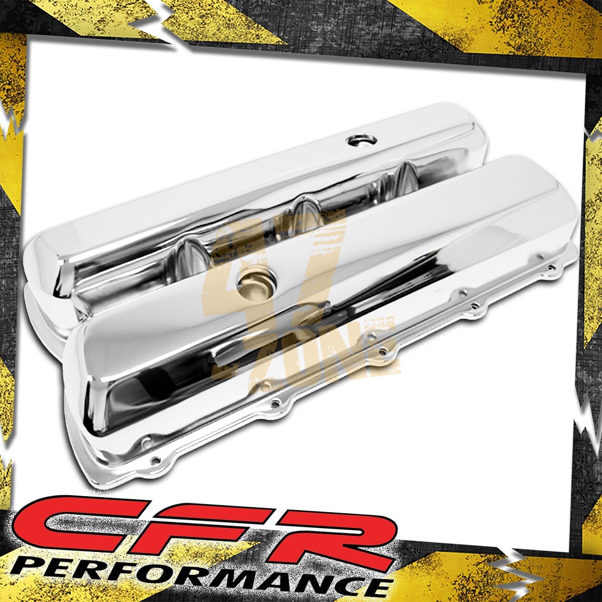For 1964-88 Oldsmobile 330-350-400-425-455 V8 Tall Steel Valve Covers ...