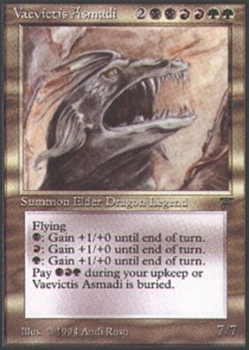 Vaevictis Asmadi Legends Moderately Played, English - MTG | eBay