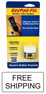 KEYPAD-FIX - Repairs All Rubber Keypads - 0.3 oz Container - FREE ...