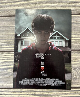 Insidious Promo Ad Flyer Card 5” x 7” | eBay