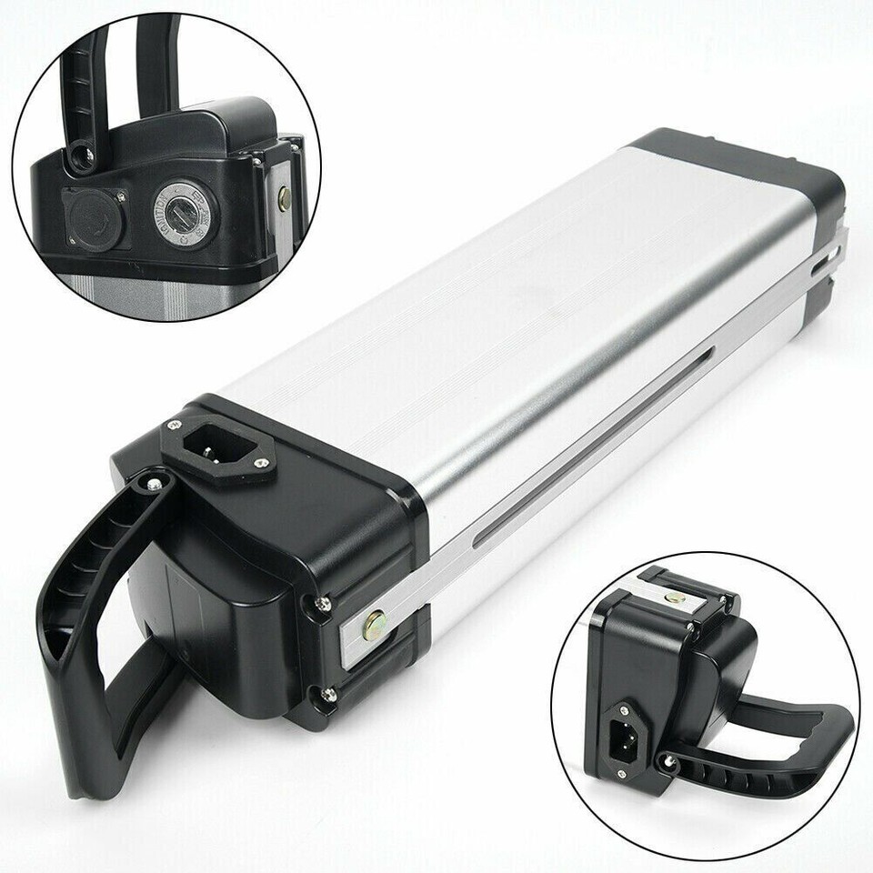 Electric bicycle Battery Box Case E-bike Box Holder For 18650 36/48V ...