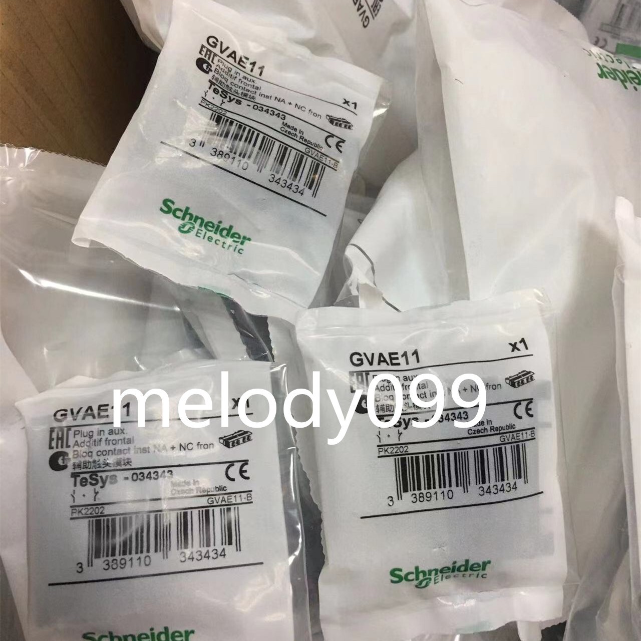 GVAE11 GV-AE11 Schneider Telemecanique Plug in Aux. | eBay