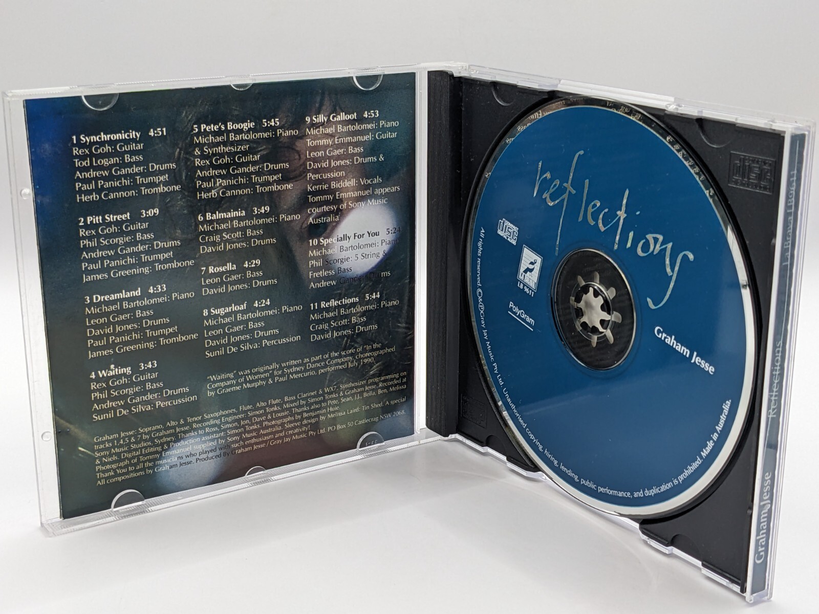 Graham Jesse - Reflections CD Album 1996 | eBay