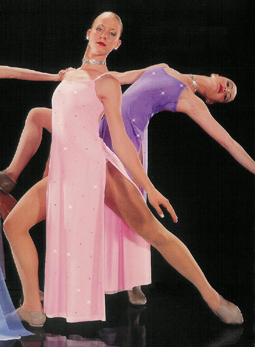 Purple Adult Medium Ballet Art Stone Dance Dress Costume with ...