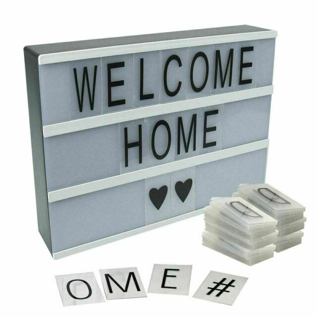 Prima 41334C Light up Letter Box Cinematic LED for sale online | eBay UK