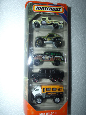Matchbox 2020 Newest MBX Wild II 5 Pack VHTF | eBay
