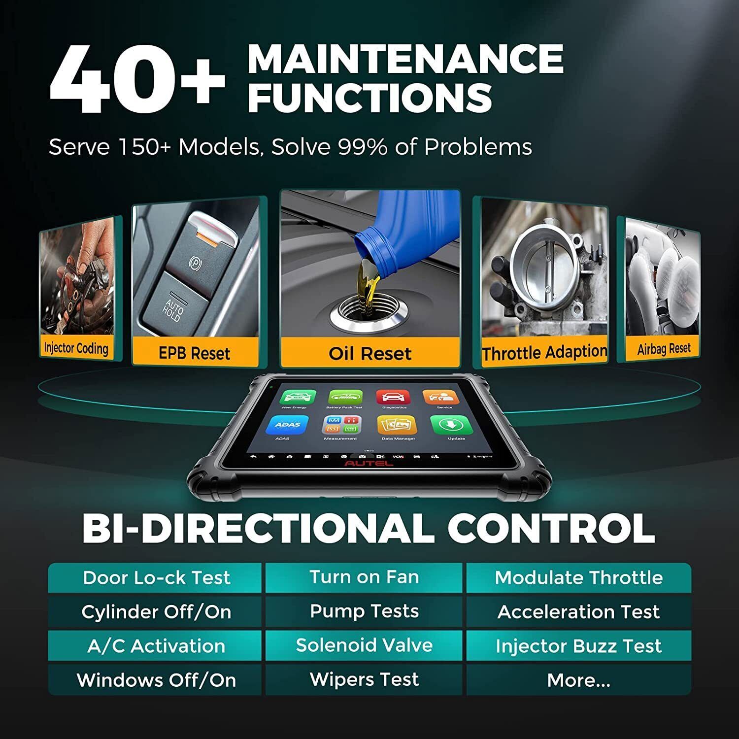 2024 Autel MaxiSys Ultra EV Electric Intelligent Diagnostic Scanner 5 ...