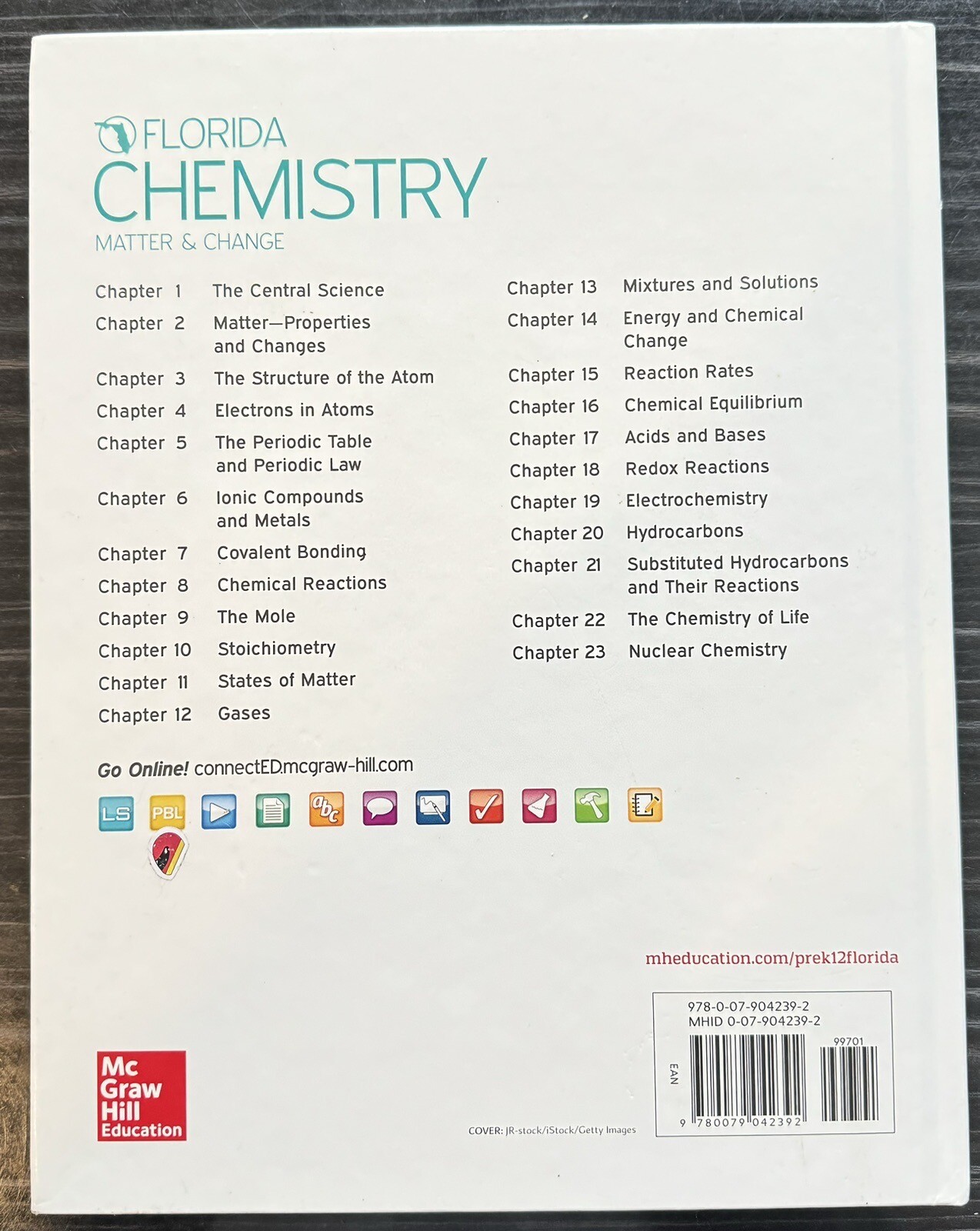 Florida Chemistry Matter & Change - Student Edition by Laurel Dingrando ...
