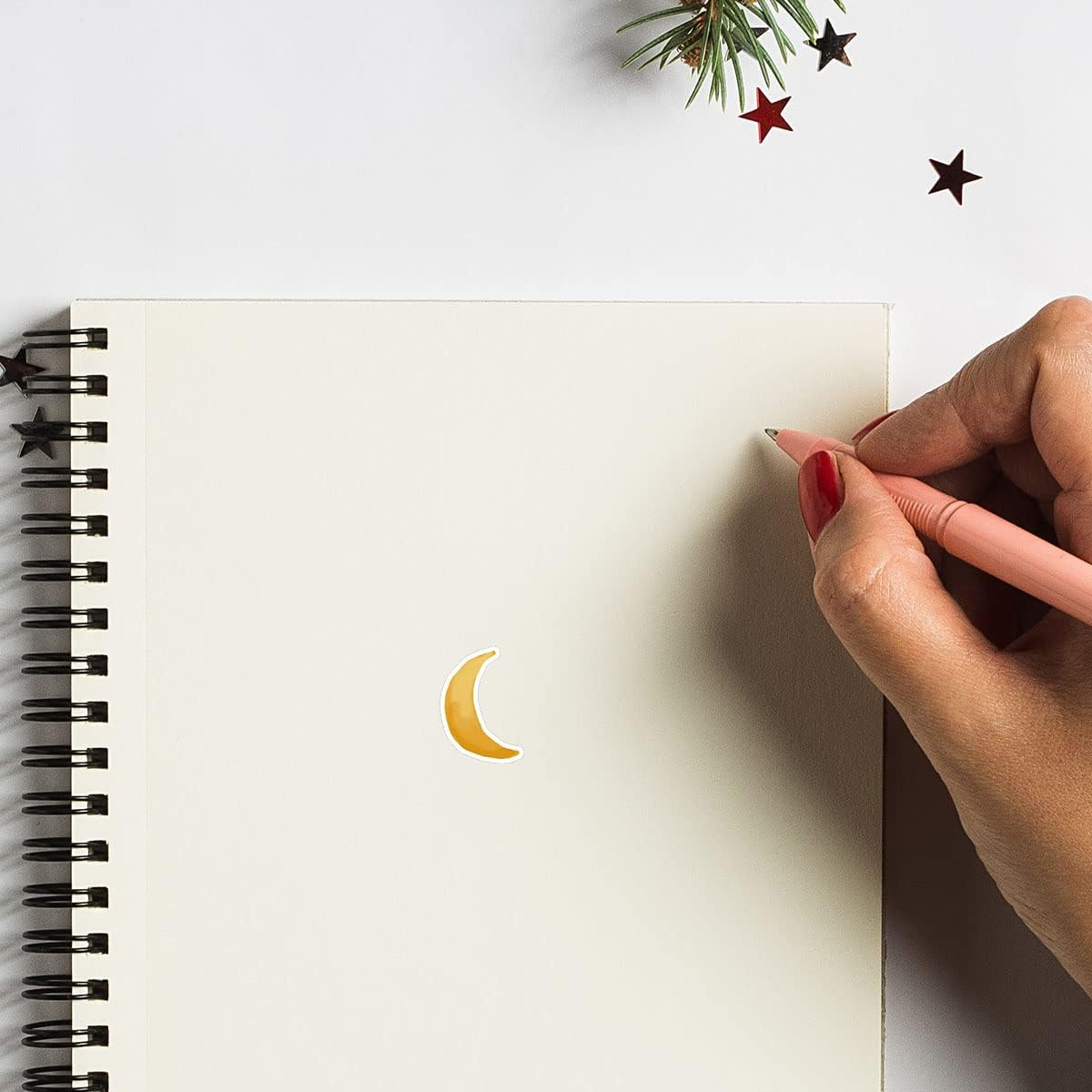 Moon Planner Stickers, 0.5In Monthly Scrapbooking Kids DIY Arts ...