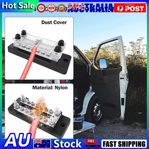 Busbar 12-48V Copper Bus Bar Dustproof Bus Bar Connector for Ycht ...