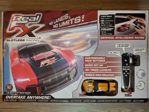 Real FX Slotless Racing Complete Race Track Set | eBay