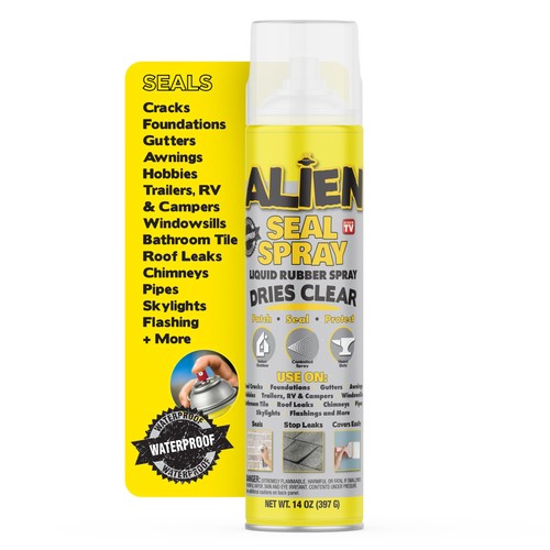 Sealant Spray, Waterproof and Air Tight Liquid Rubber Spray Seals ...