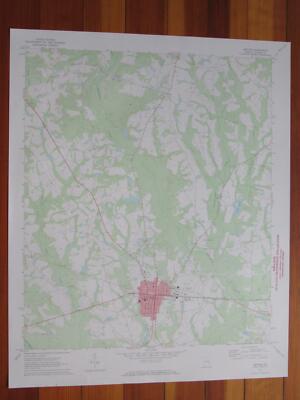 Metter Georgia 1973 Original Vintage USGS Topo Map | eBay