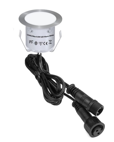 Recessed LED Deck Light Kits, 12V Low Voltage Landscape Lighting, IP67 ...