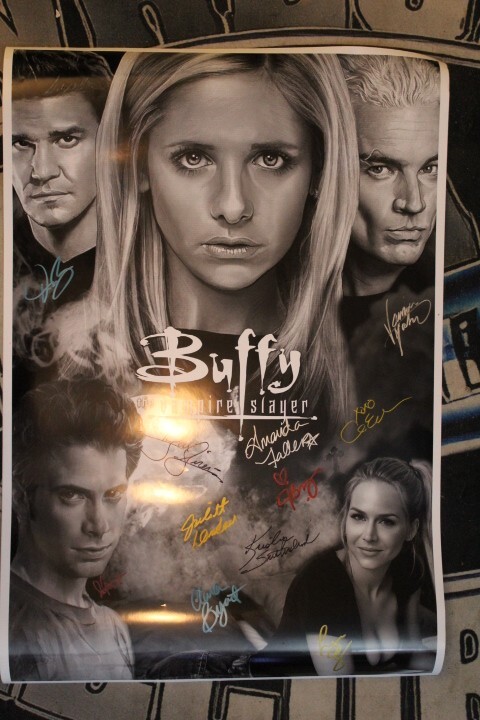 24x36, Autographed Limited Poster, Buffy The Vampire Slayer, T.V ...