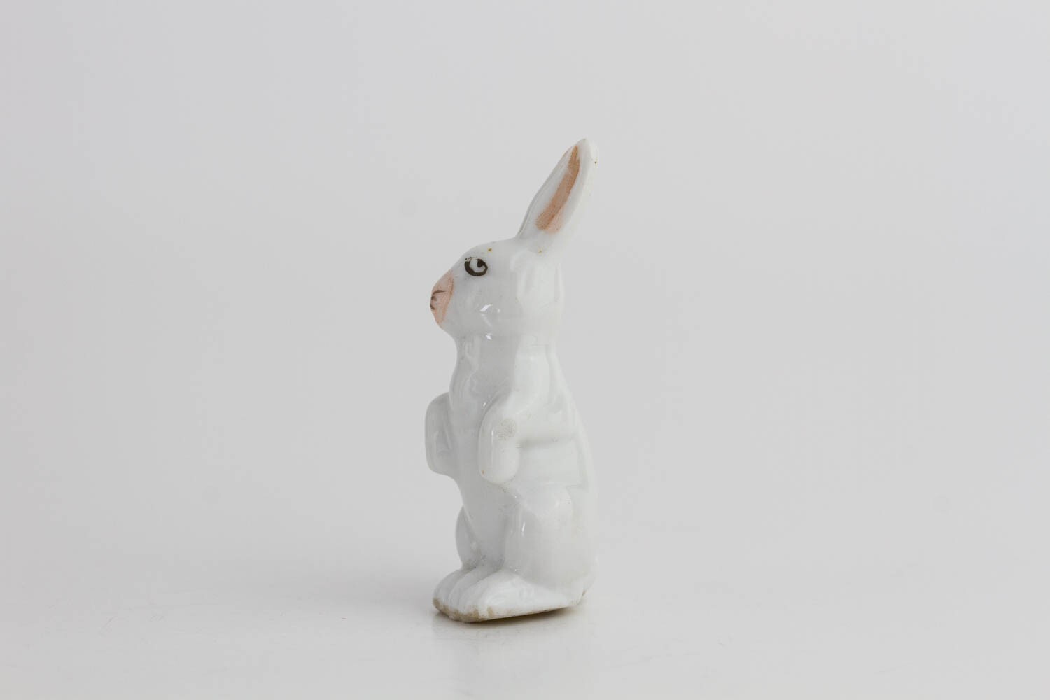 Vintage Antique Miniature Porcelain Bunny Rabbit Figurine | eBay