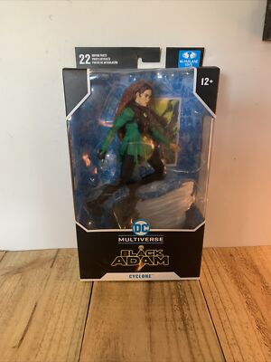 Mcfarlane DC Multiverse Black ADAM Movie Cyclone 7" Action Figures | eBay