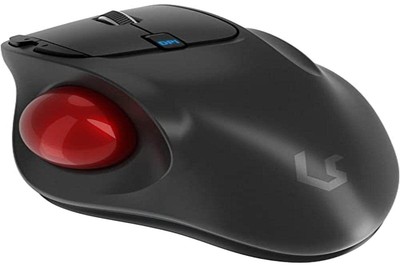 KeySonic Wireless Trackball Maus, Ergonomisch, Kabellos, Präzise ...