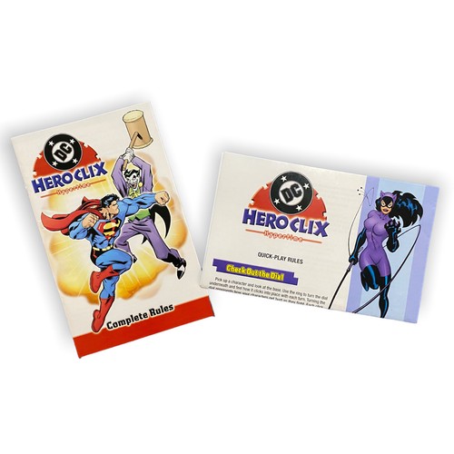 DC Comics Heroclix Hypertime Complete Rules & Quick Play Rules Guide ...