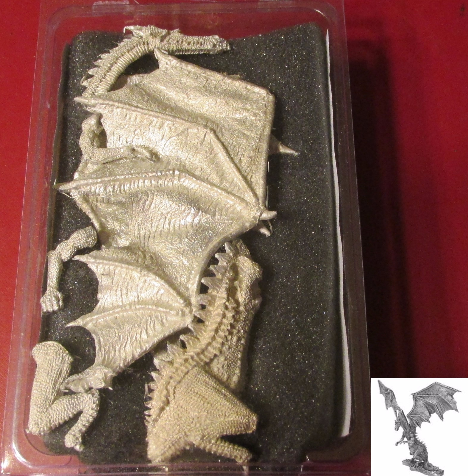 Ral Partha 10-372 Cyclops Dragon (1) 25mm Miniature One-Eyed Winged ...