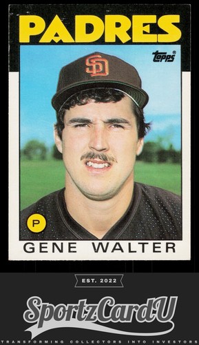 Gene Walter 1986 Topps Traded Near Mint or Better 10066459 | eBay