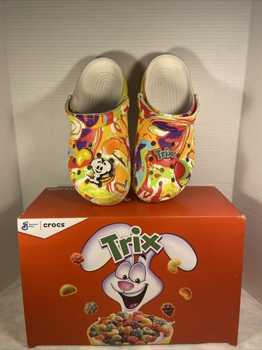 Crocs Classic Trix Cereal Clog Size Men’s 9 Women’s 11 Special Edition ...