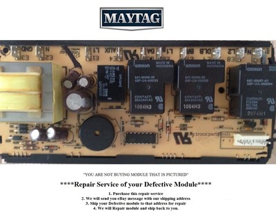 8507P162-60 Maytag Oven Control Module "REPAIR SERVICE" 74009010 | eBay