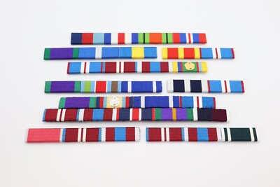 Sew On Custom Full Size Medal Ribbon Bars Made To Order Please Read ...