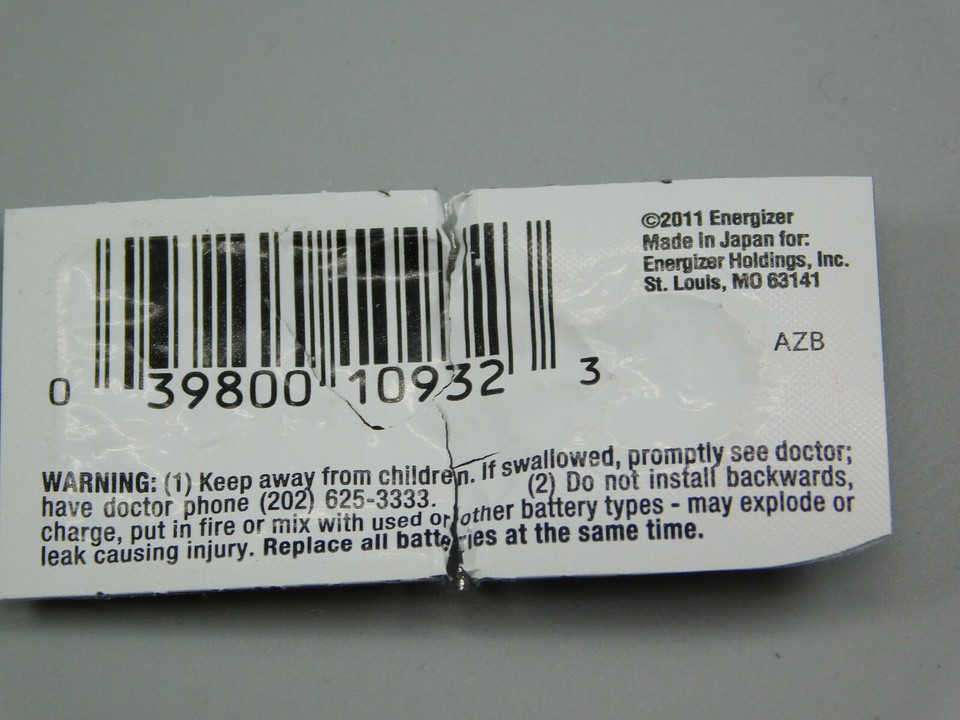 Energizer 337 Watch Battery | eBay