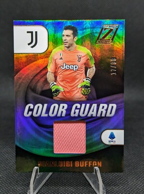 GIANLUIGI BUFFON Panini Chronicles Zenith Soccer CG-BUF Color Guard /99 ...