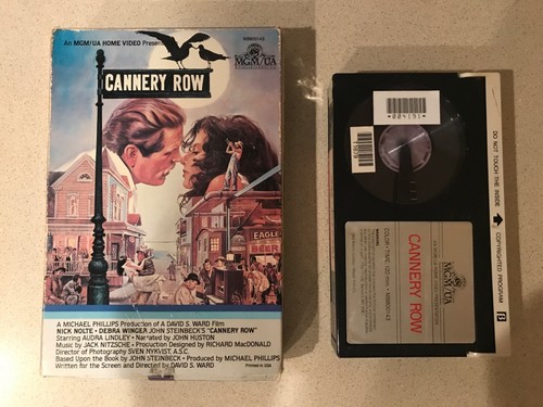 Cannery Row (BETA, 1982, MGM Big Box) Nick Nolte, Debra Winger | eBay