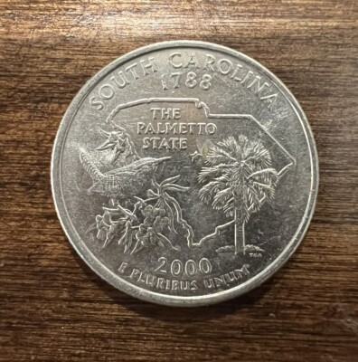 South Carolina Quarter 1788-2000 - Mint P - Collector's Item - RARE | eBay