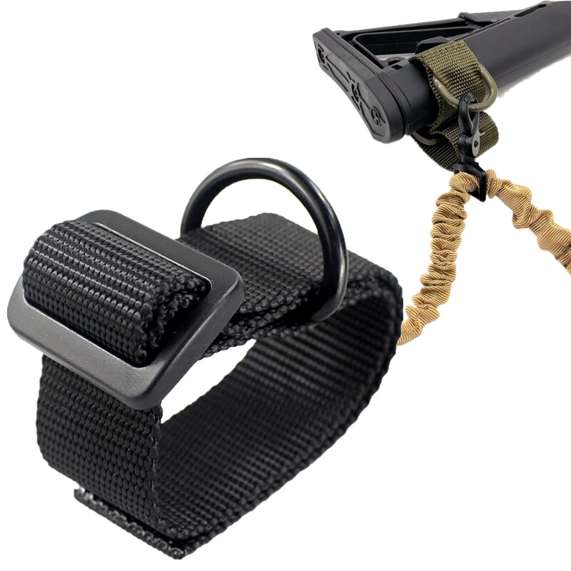Tactical Heavy Duty ButtStock Sling Adapter for Shotgun Rifle ...