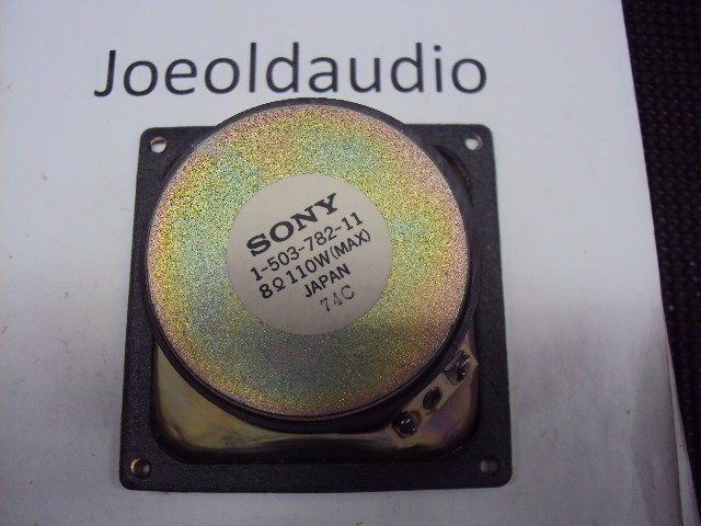Sony APM 790 Original Midrange 10503-782-11. Tested. Parting Entire ...