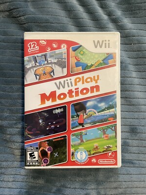 Wii Play Motion Nintendo Wii Game - Complete In Box With Inserts ...