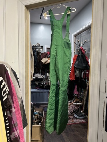 Ladies Topher Ski Overalls Green Size 12 | eBay