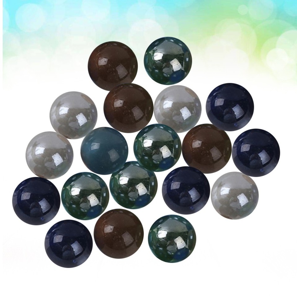 40 Pcs Kids Party Games Small Plastic Balls Marbles for Transparent ...