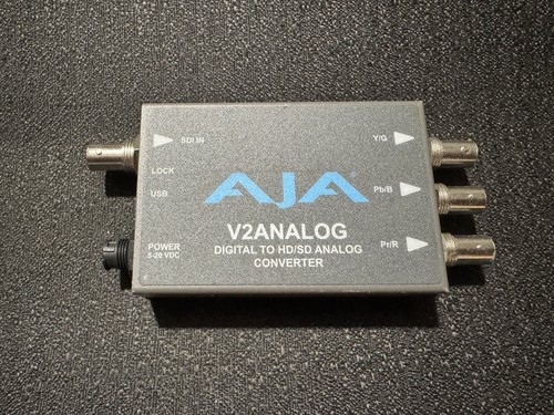 AJA V2Digital Analog to HD/SD-SDI Mini-Converter 892448000267| eBay