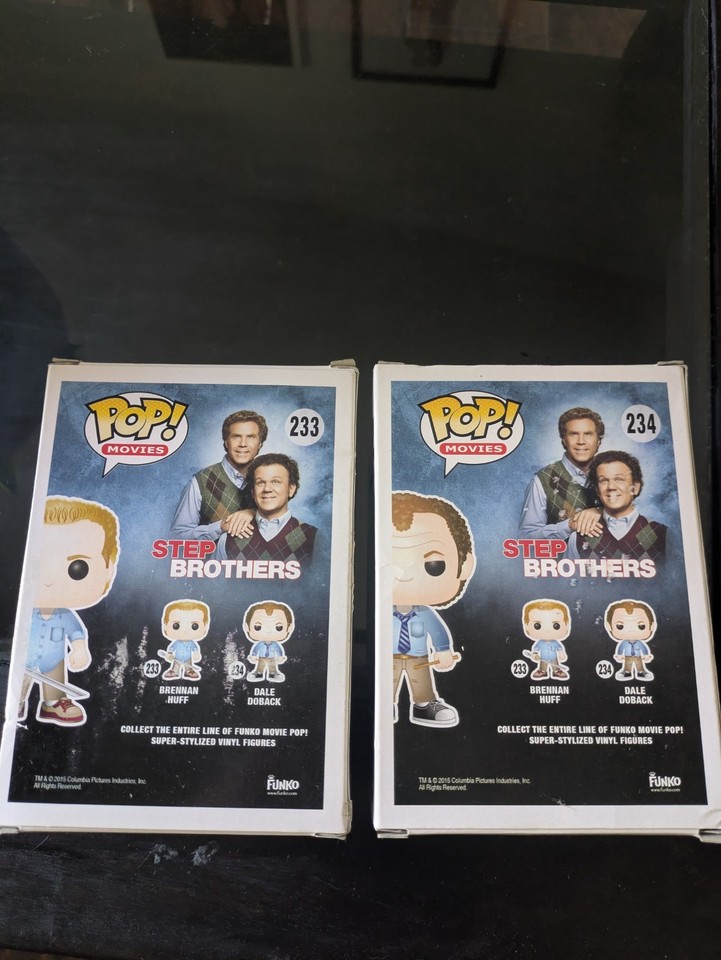 Funko Pop! Vinyl - Step Brothers (Set) Dale Doback #234 and Brennan ...